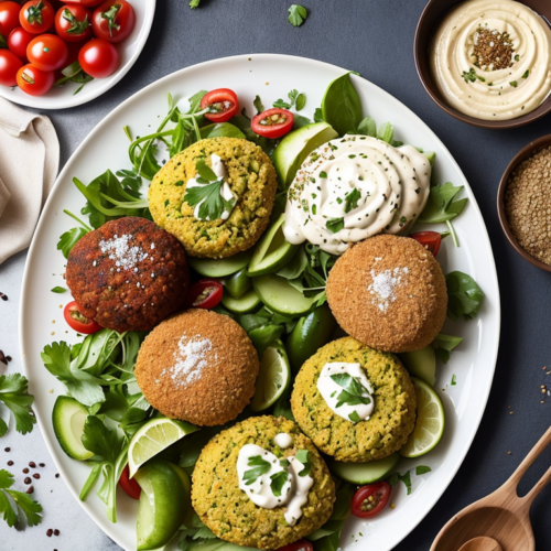Za'atar Infused Hummus Stuffed Falafel - Raicipe helps you to spice ...